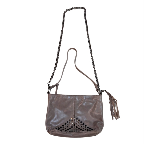 The Sak | Bags | The Sak Indigo Slate Grey Leather Studded Crossbody ...